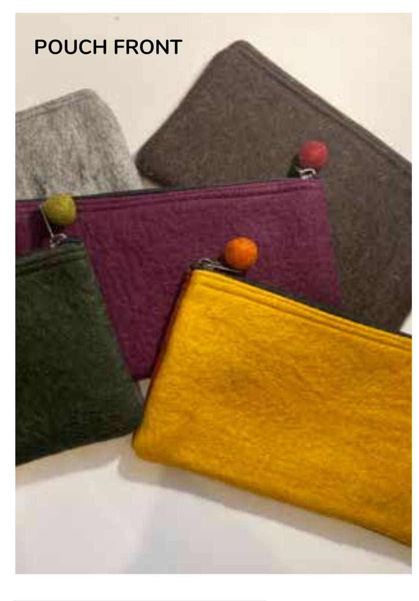 Fibres of Life - Zip Pouch | Shall We Knit?
